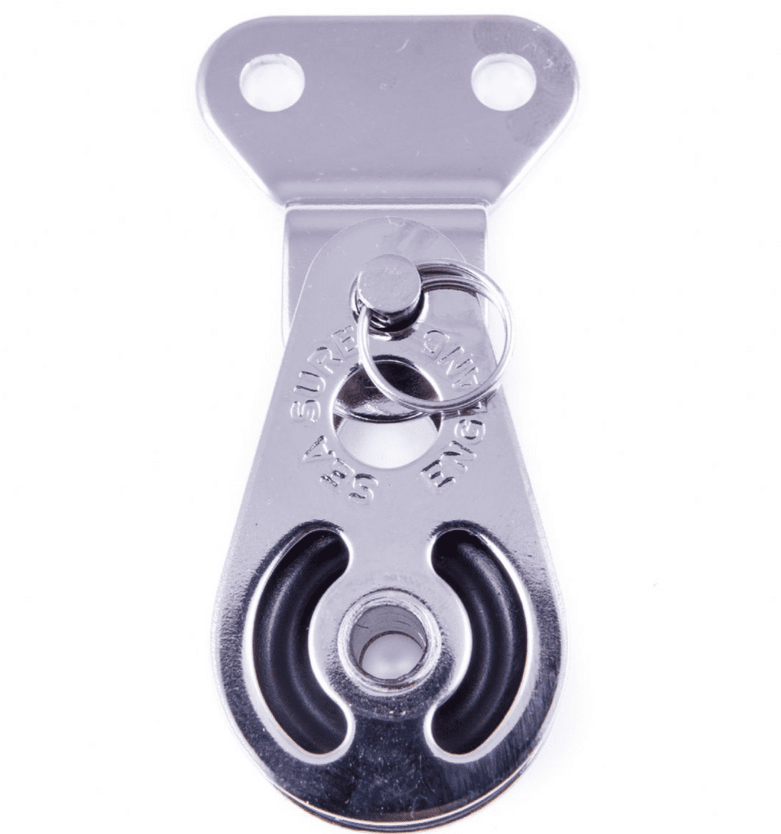 Sea Sure 25mm Quarter Lead Block with short plate – Vela Sailing Supply