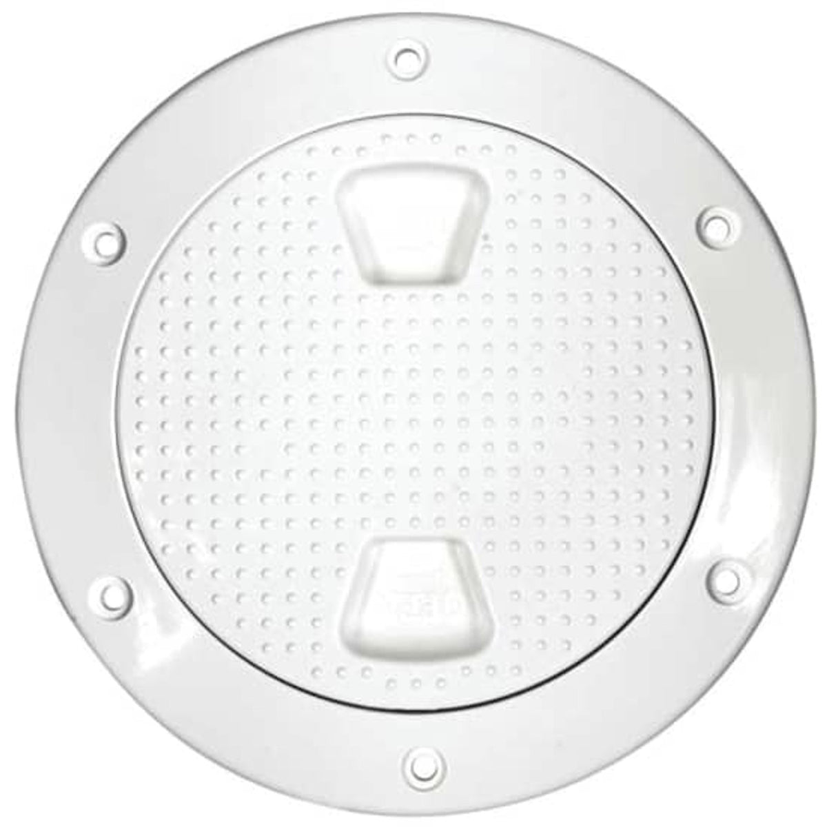 Beckson 4" Screw-out Deck Plate, White, (Dimple Plate) – Vela Sailing ...