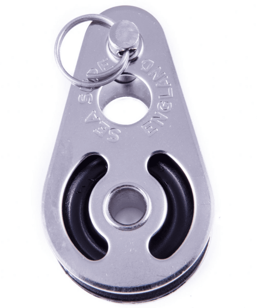 Sea Sure 38mm Single Block with clevis pin – Vela Sailing Supply