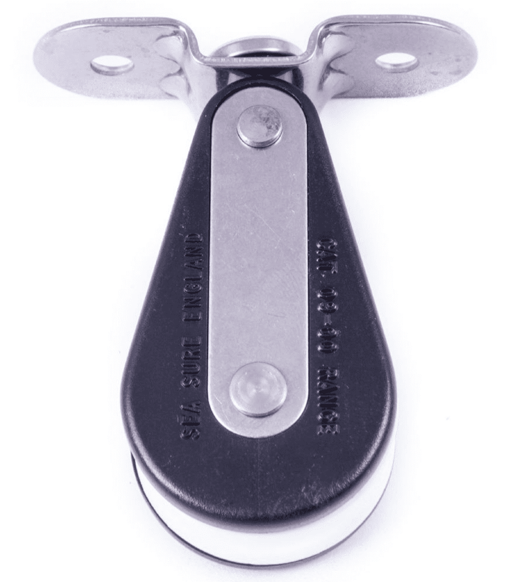 Sea Sure Base Mounted Single Roller Swivel Block – Vela Sailing Supply