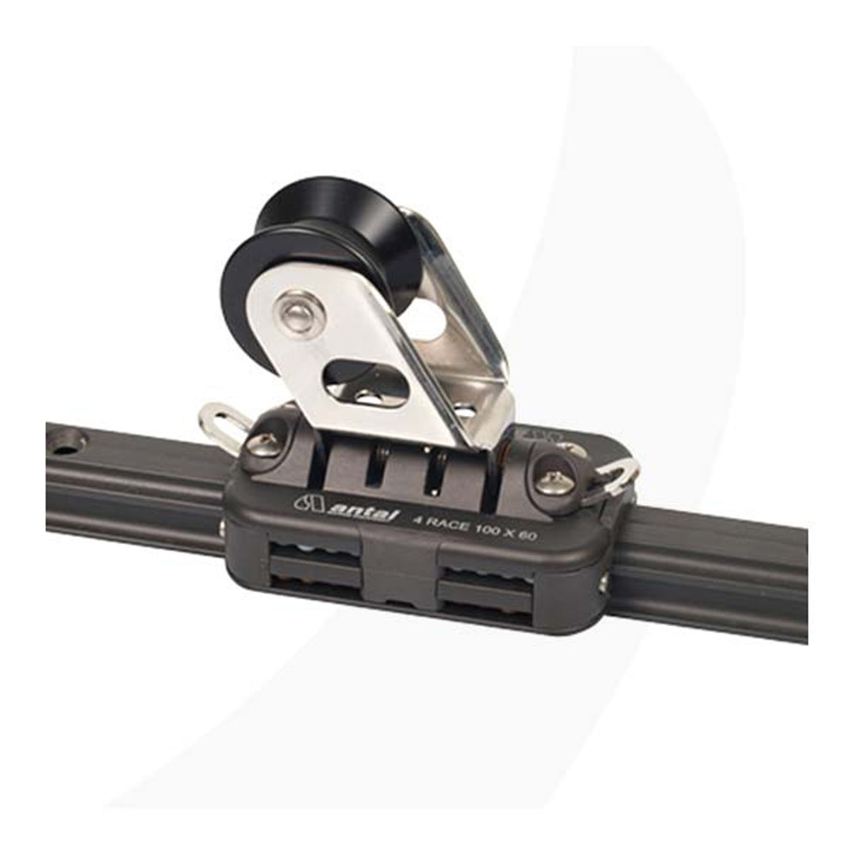 Antal 26X20 Track BB Size 100 Genoa Car, 2 Beckets – Vela Sailing Supply