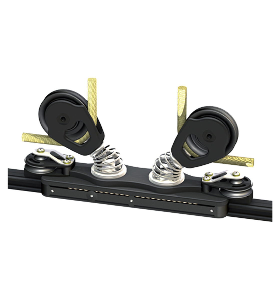 Antal 47x31 Maxi Track 430 BB Car, 2 Shackles, Single Control Sheaves ...