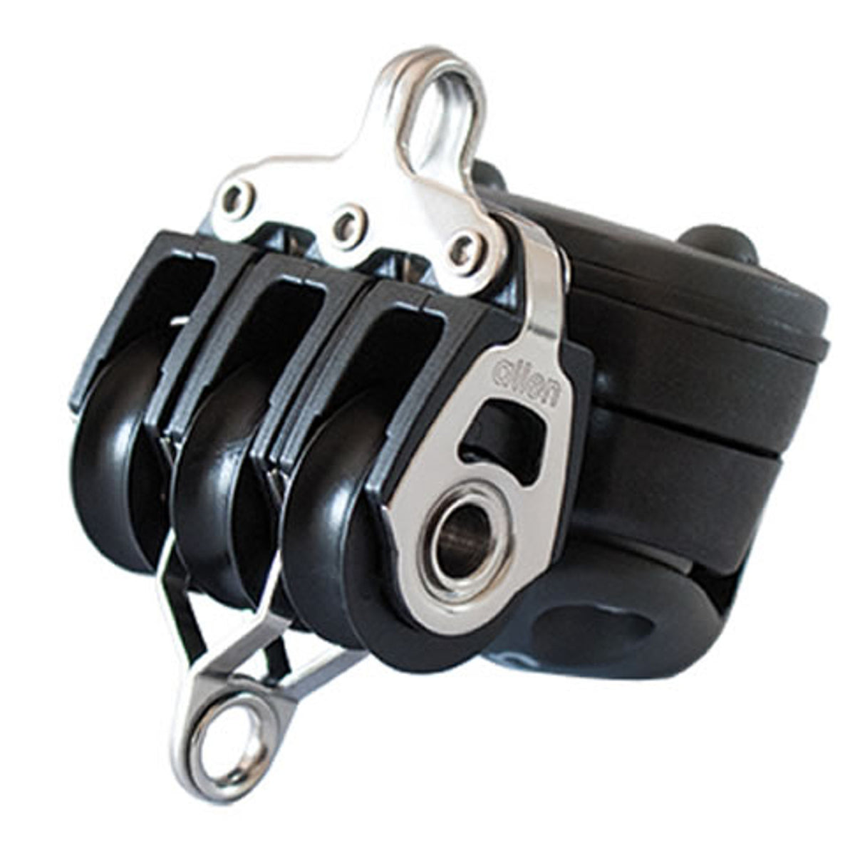 Allen Brothers 30mm Dynamic Triple Block with Inverted Cleat and Becket ...
