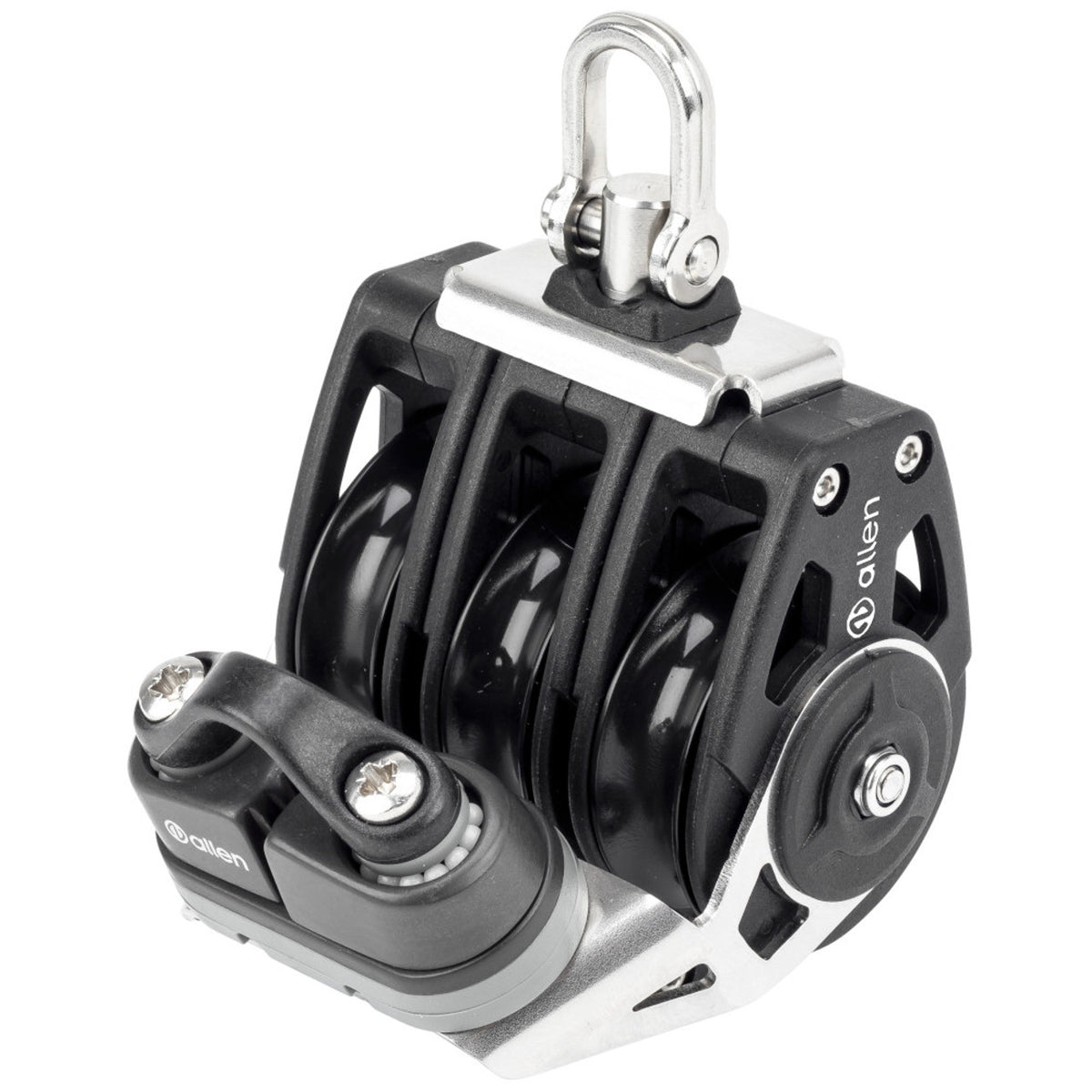 Allen Brothers 40mm Dynamic Triple Block with Swivel and A..77 Cleat ...