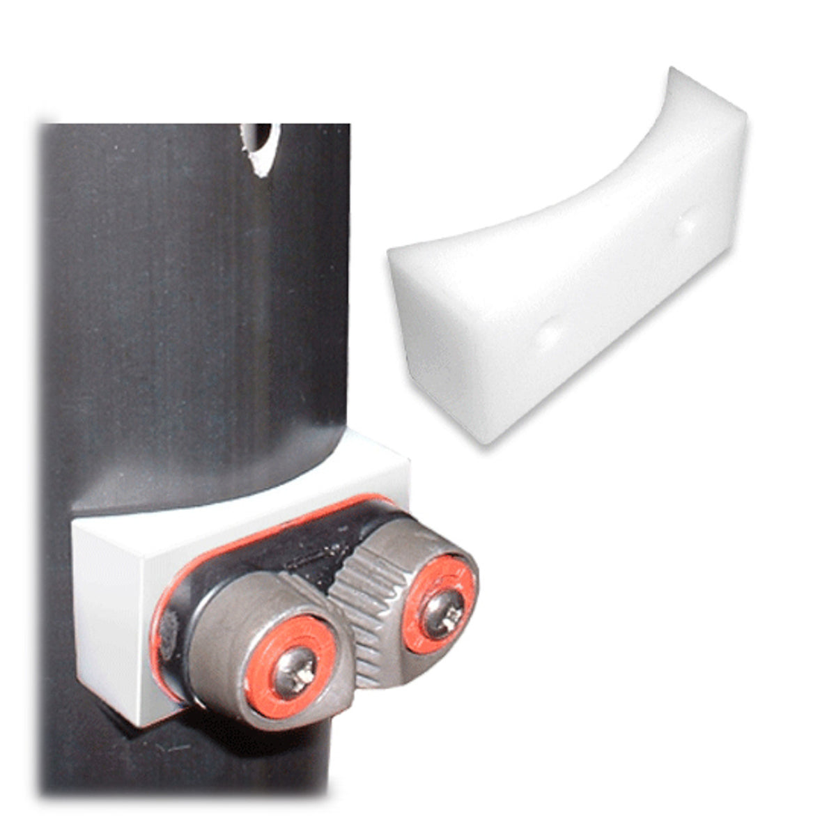 JCD Lightning Contoured Cam Cleat Shim for Mast or Boom – Vela Sailing ...