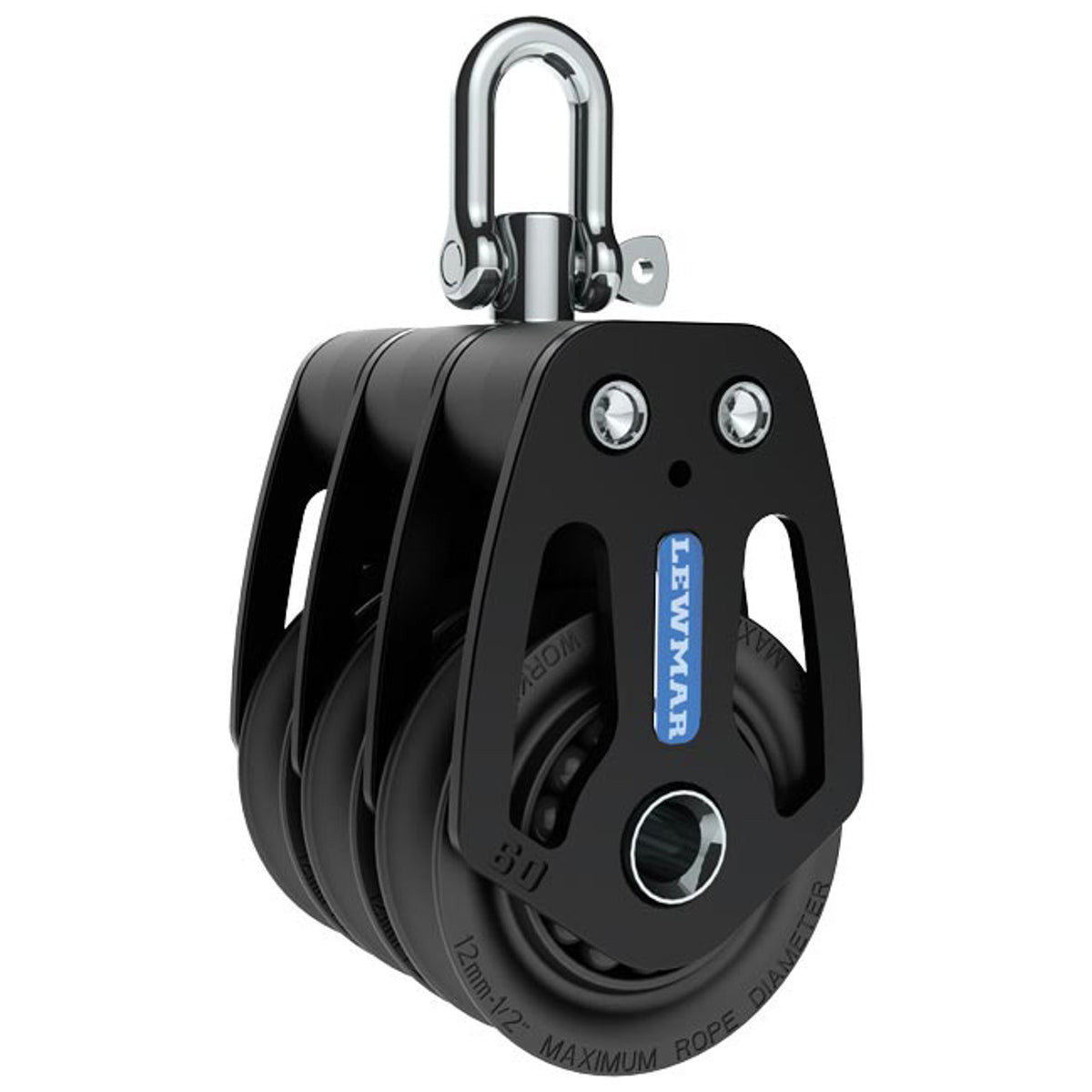 Lewmar 60mm HTX Block Triple – Vela Sailing Supply