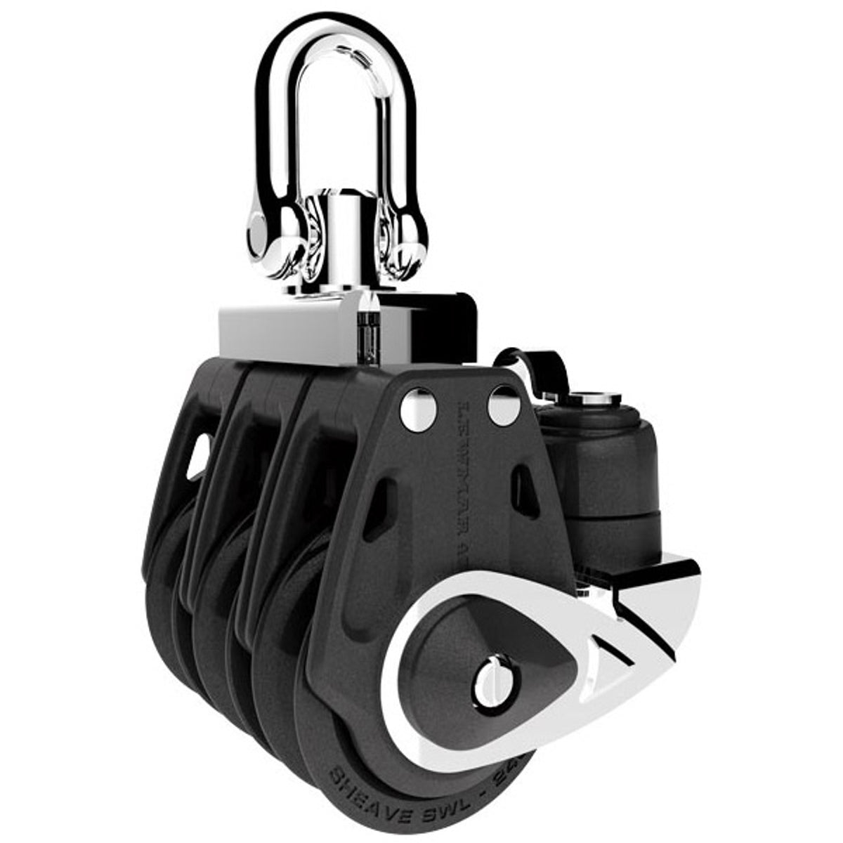 Lewmar 40mm Synchro Block Triple Cam Bk – Vela Sailing Supply