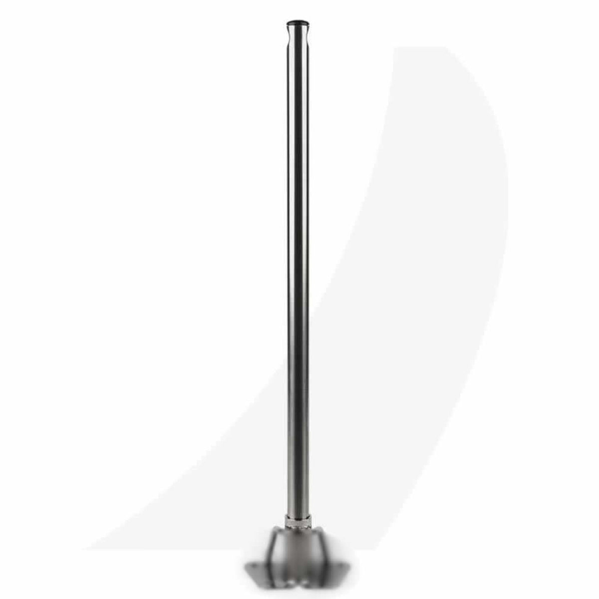 Schaefer - 24" x 1" Stainless Steel Single Stanchion. Smooth, polished ...