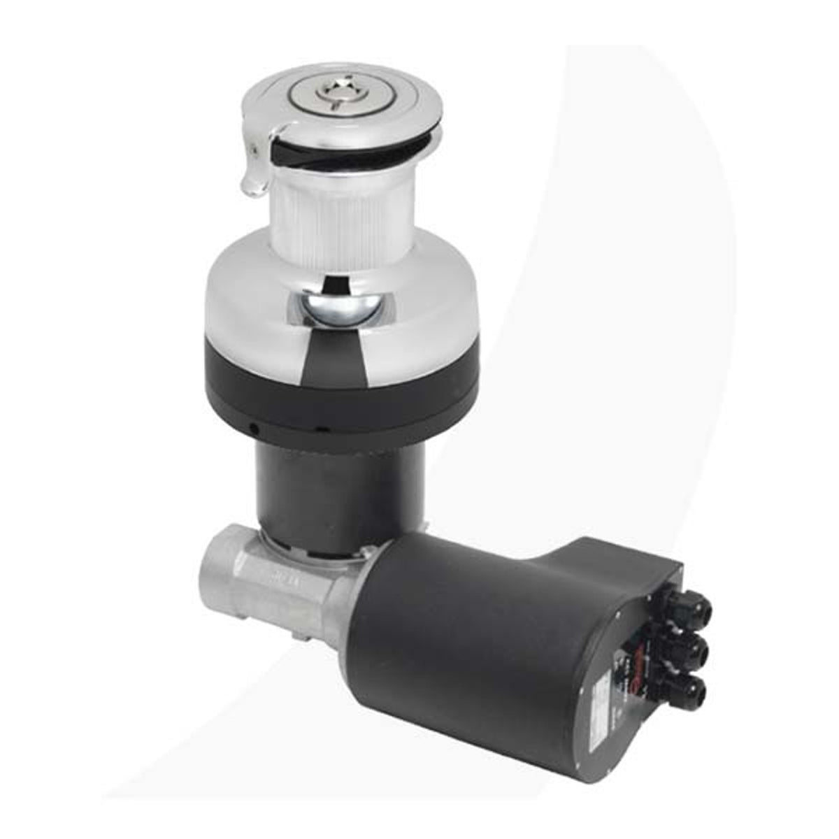 Antal Winch ST 48XT 2 Speed 48:1 Electric 24V Chrome – Vela Sailing Supply