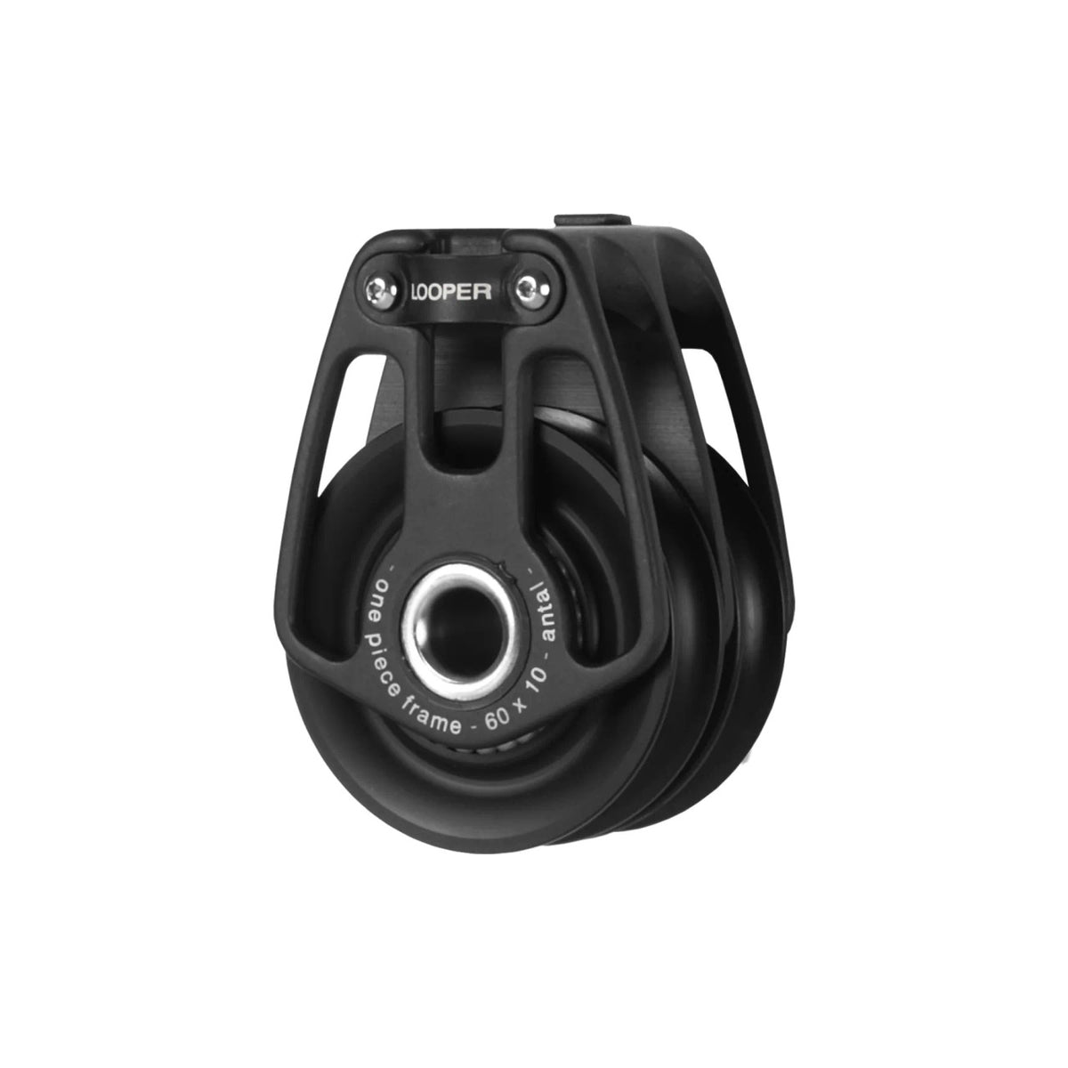 Antal 60mm Double Loop Block (no loop included) – Vela Sailing Supply