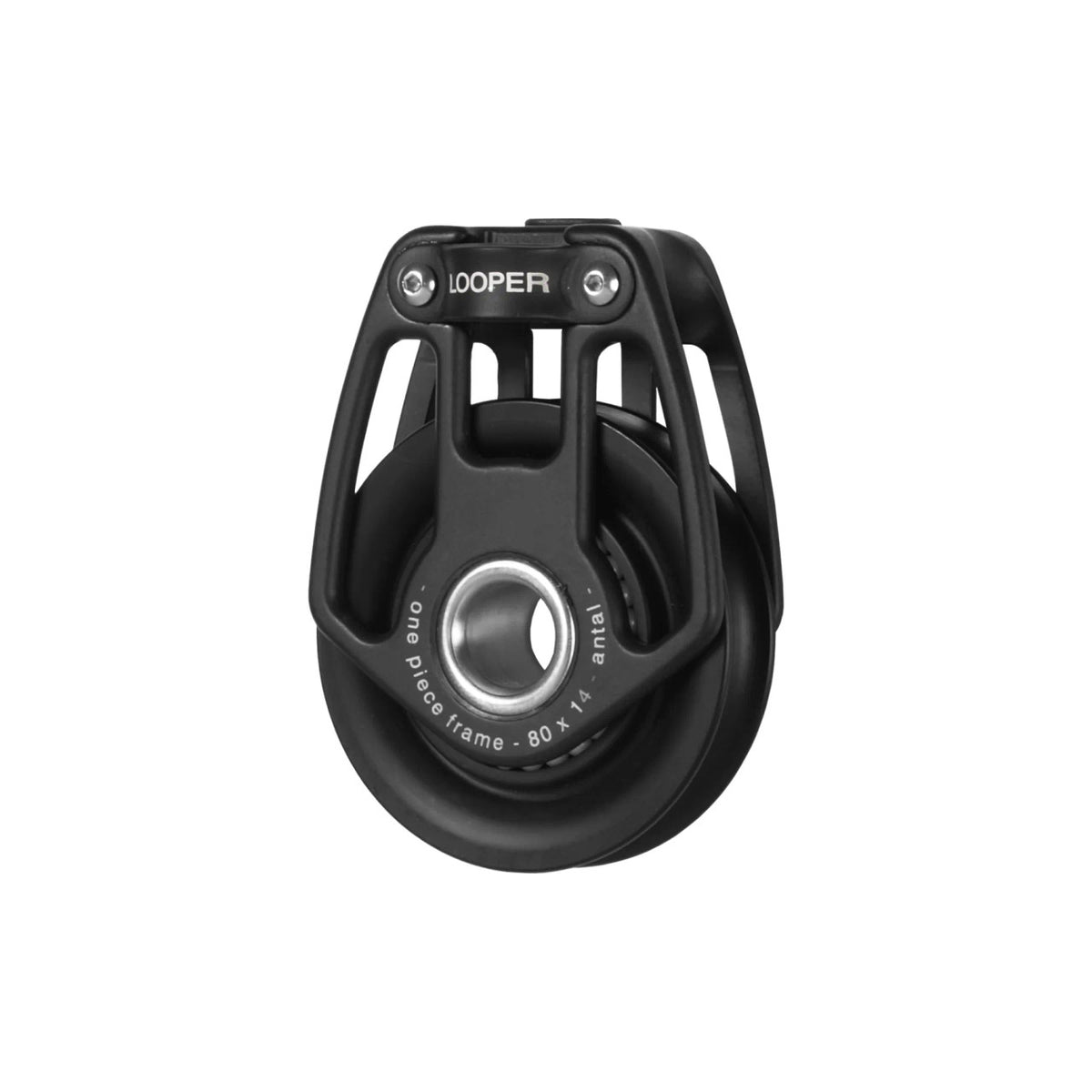 Antal 80mm Single Loop Block (no loop included) – Vela Sailing Supply