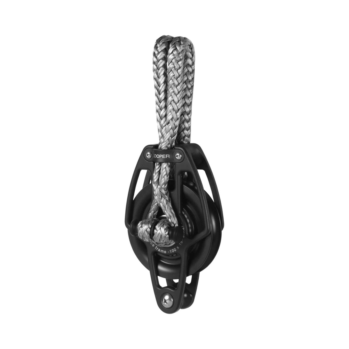 Antal 100mm Single Snap Loop Block w/ Becket – Vela Sailing Supply