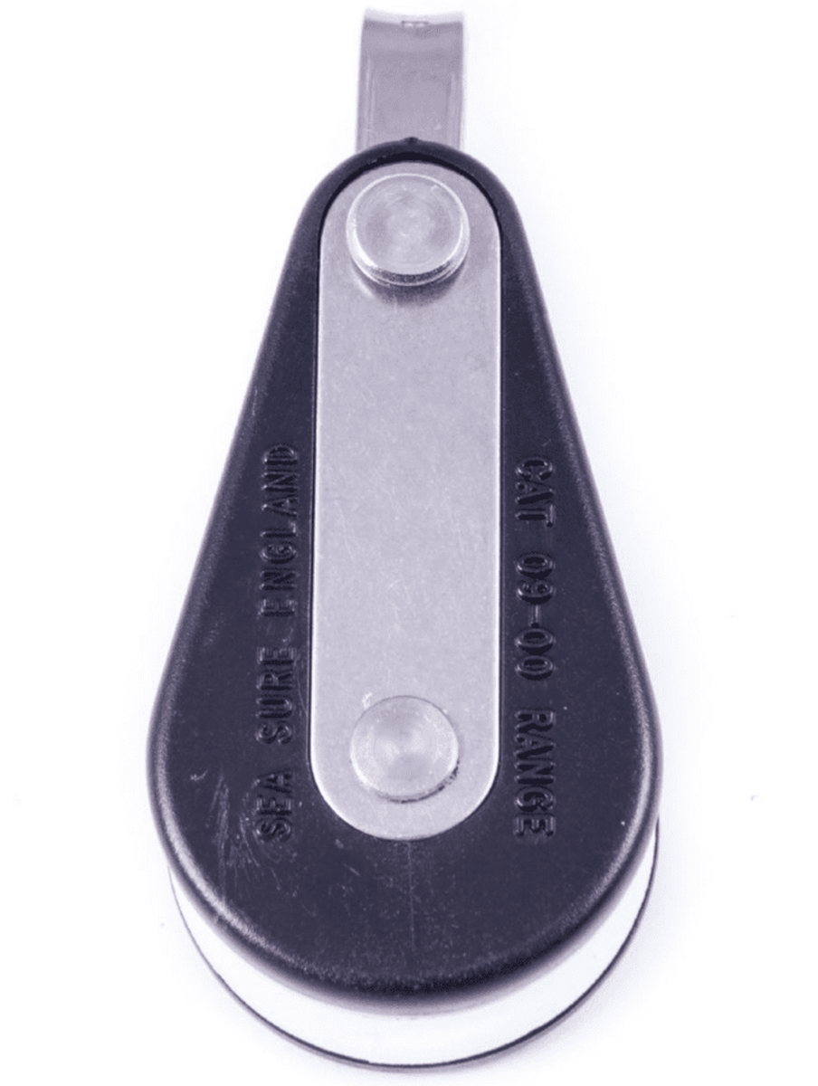 Sea Sure 50mm Single Block with Shackle – Vela Sailing Supply